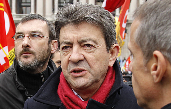 France : le candidat du Front de Gauche, Jean-Luc Mélenchon, frôle la ...